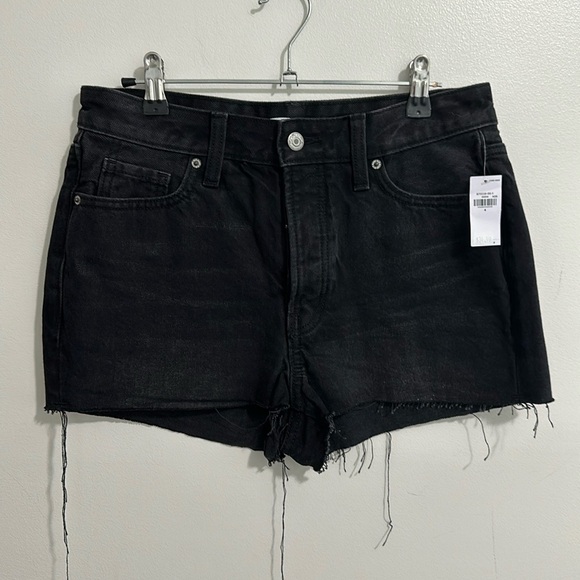 Old Navy | Shorts | Nwt Old Navy Og Short High Rise Black Cutoff Jean ...